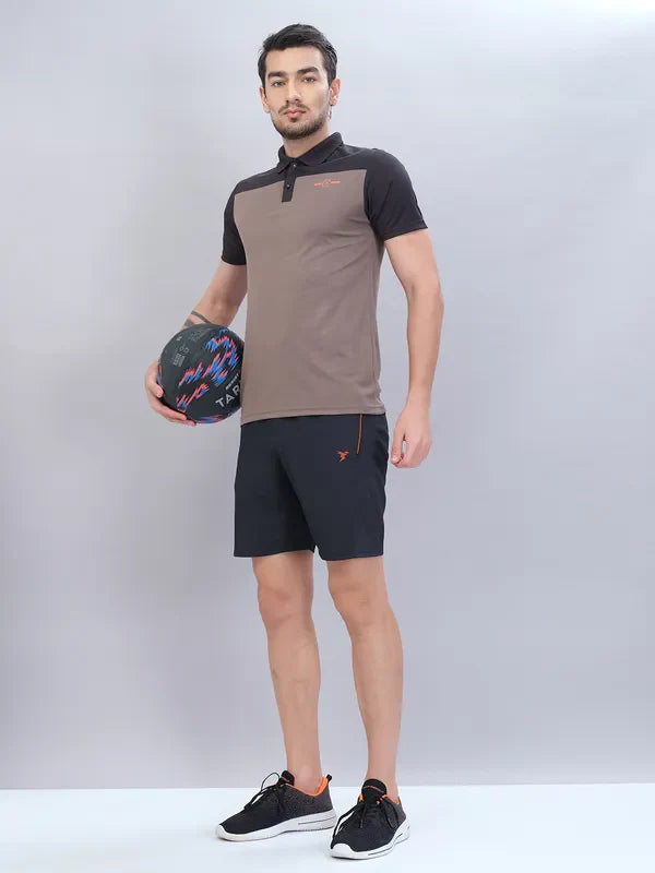 Men Slim Fit Shorts with Technolite