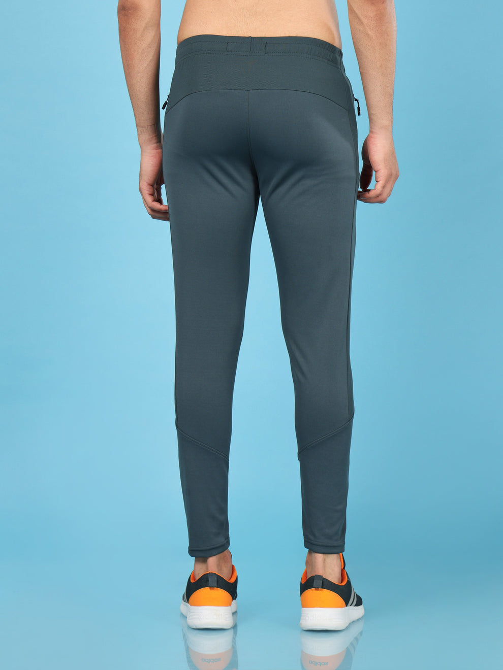 Men Slim Fit Trackpants with Techno Dry