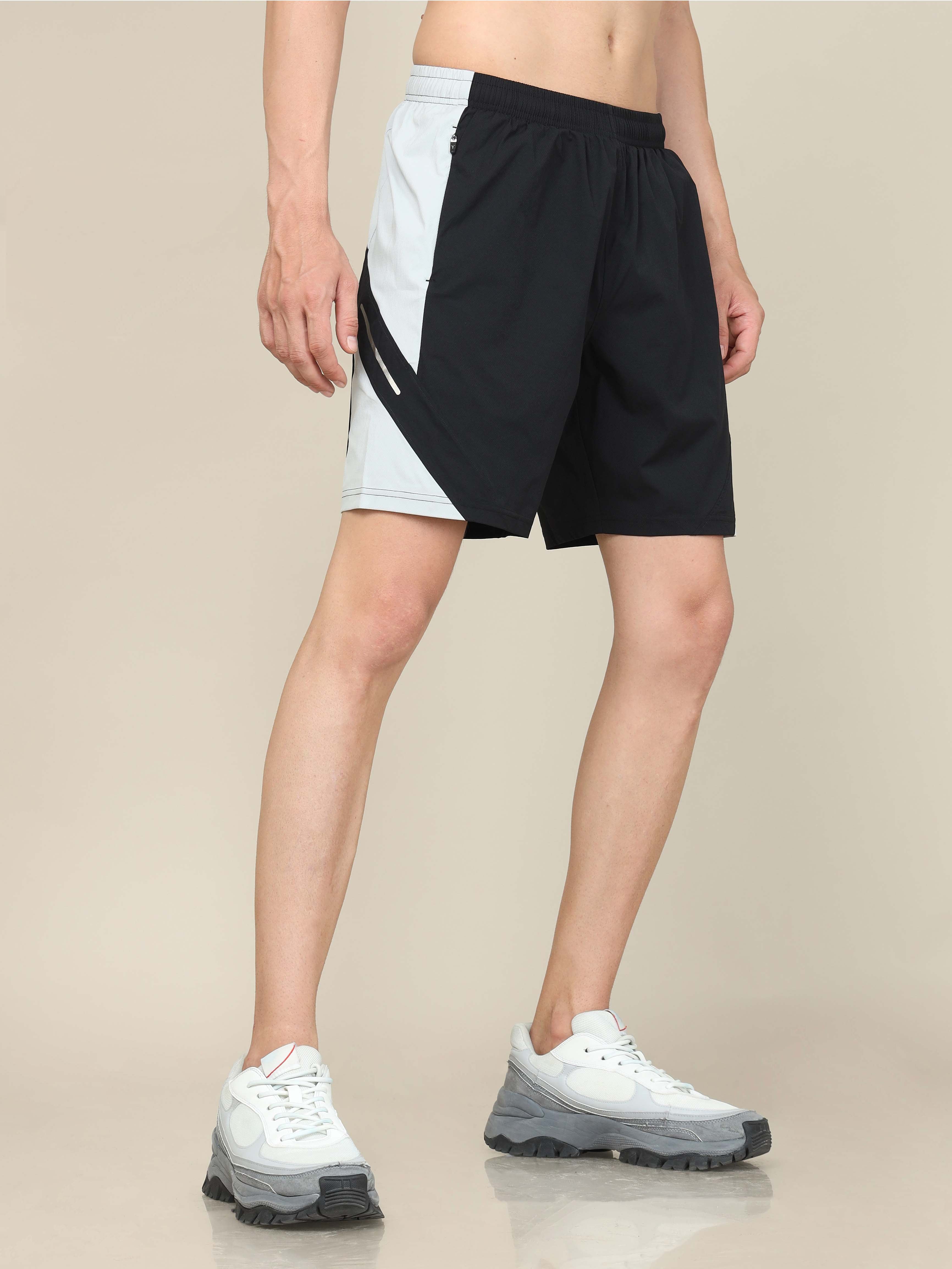 Men Colorblock Slim Fit Shorts with Lytra