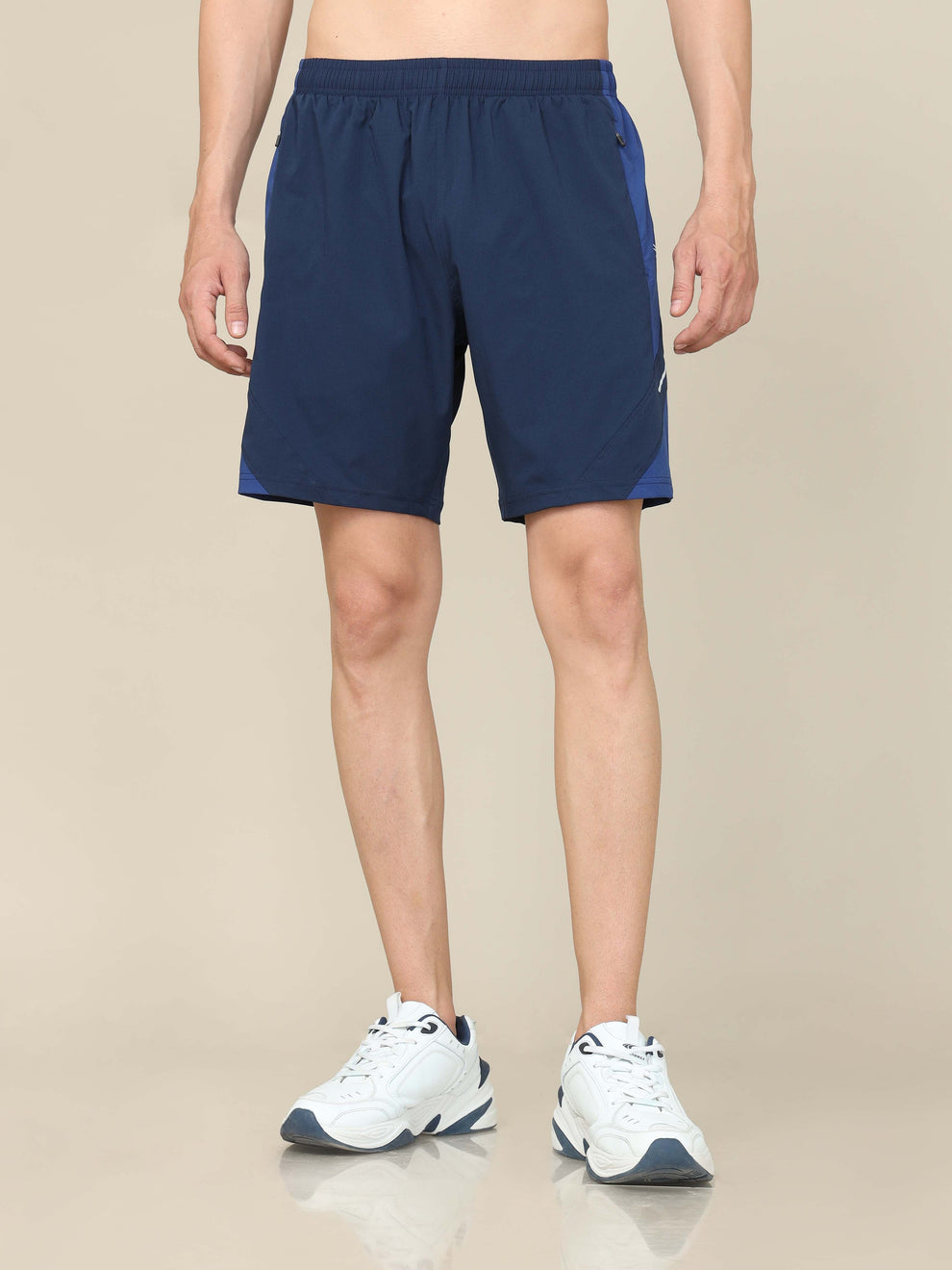 Men Colorblock Slim Fit Shorts with Lytra
