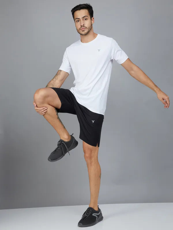 Men Slim Fit Shorts with Techno Dry
